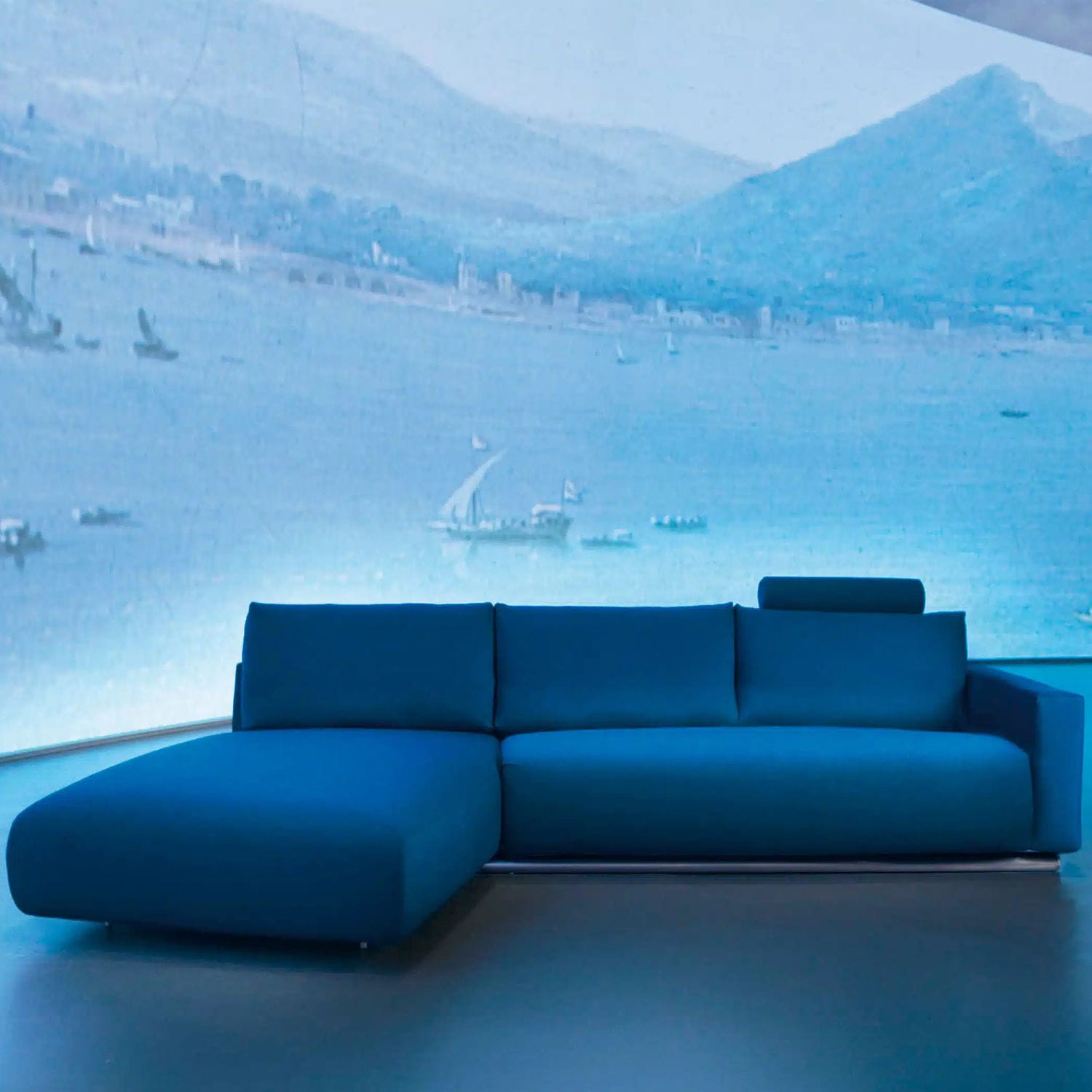 Divano letto - Easy - Campeggi - contemporaneo / blu / colore ...