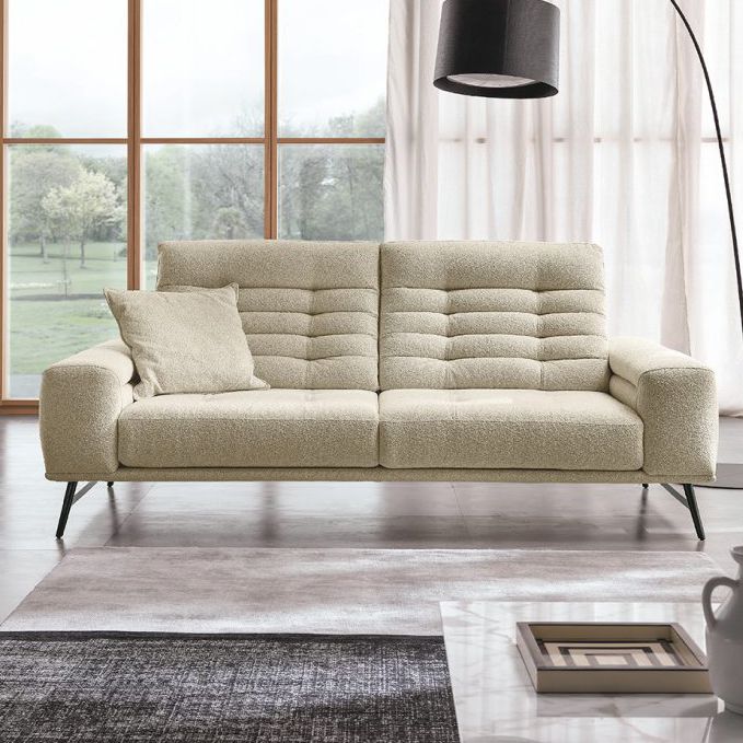 Divano modulare - Tok - maxdivani - beige / giallo / in tessuto