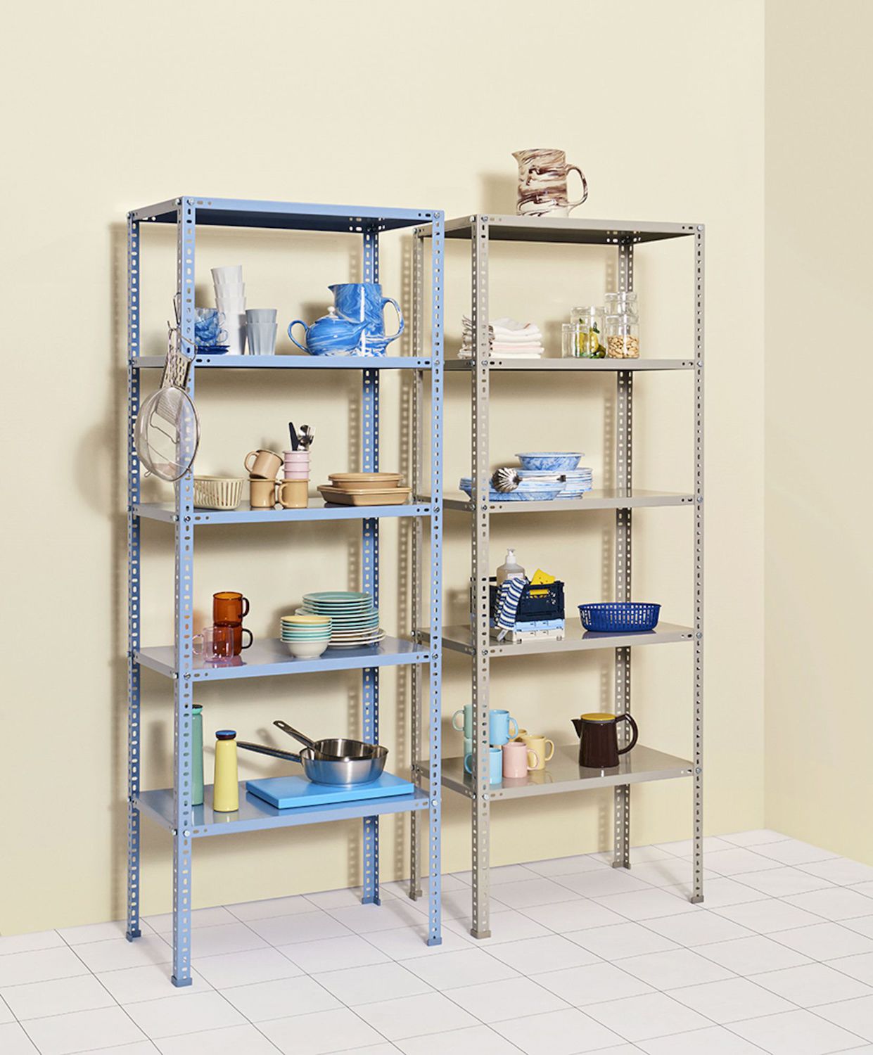 Scaffale design industriale - HAY - Hay a/s - in acciaio con ...