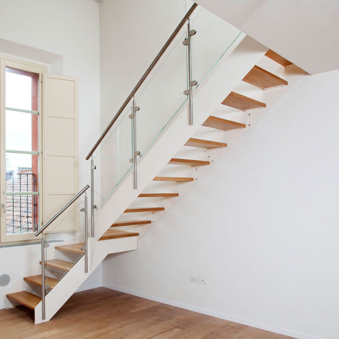 Scala a L - LERICI I-N-GLASS - ITALIAN FASHION STAIRS - con gradini in ...