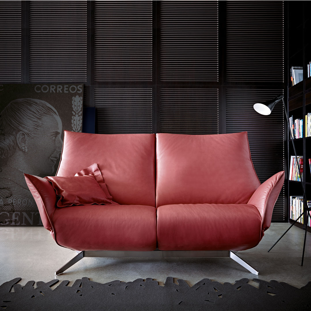 Divano d'angolo - EVITA - Koinor - compatto / contemporaneo / da sala