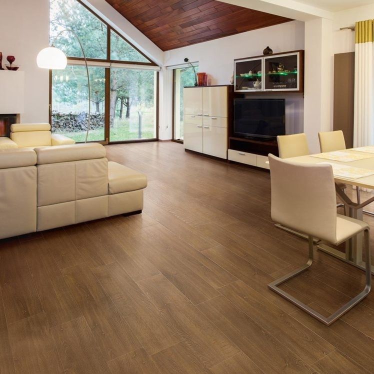 Pavimento laminato in HPL - NEWFLOOR - aspetto legno / contract