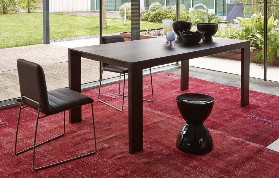 Tavolo contemporaneo - TANGO - ORME - in legno / rettangolare / allungabile