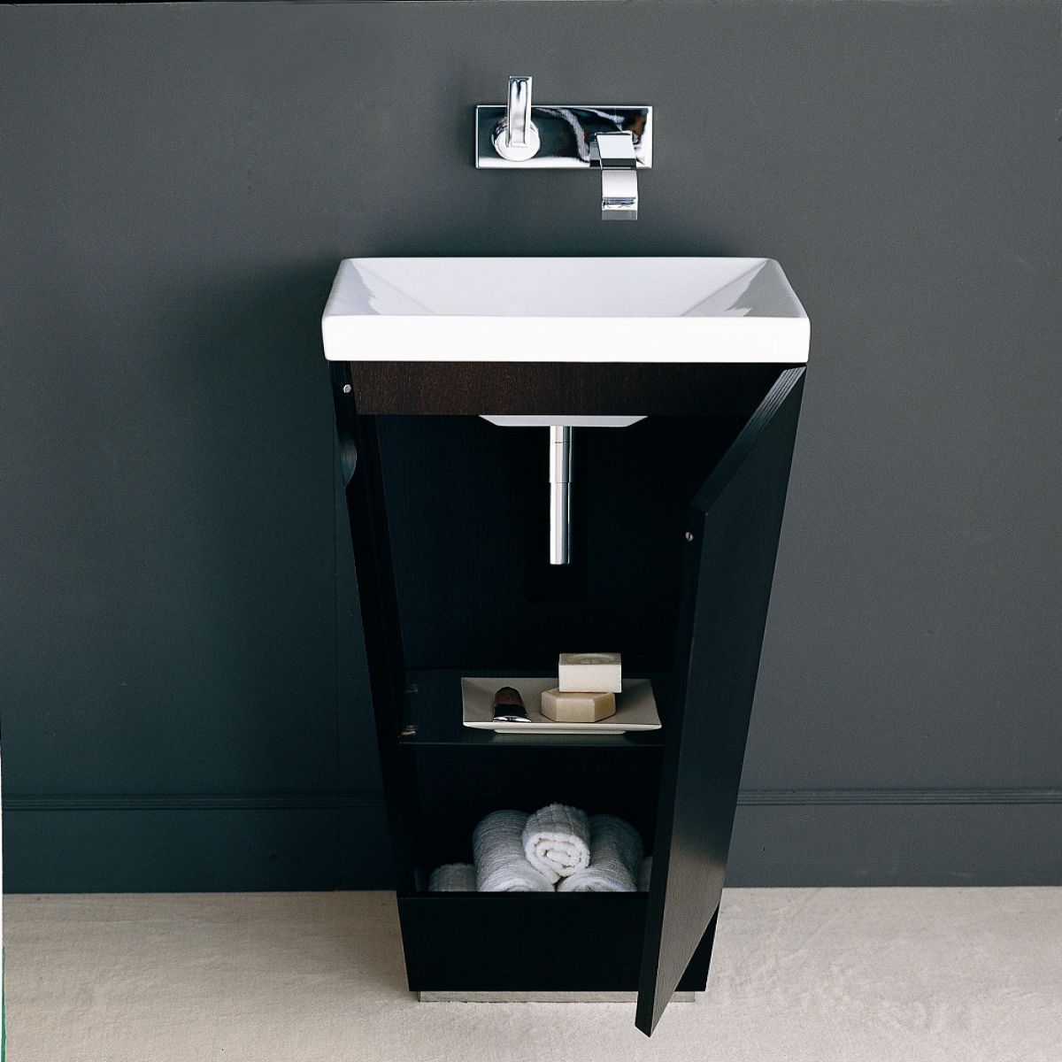 Mobile lavabo da appoggio - PATIO - Ws Bath Collections - in legno ...