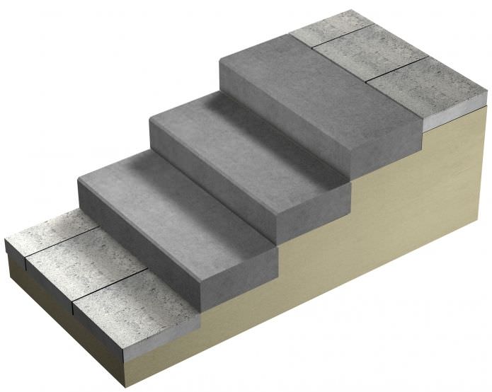 Gradino in calcestruzzo - SCALA - GLS Prefabricados