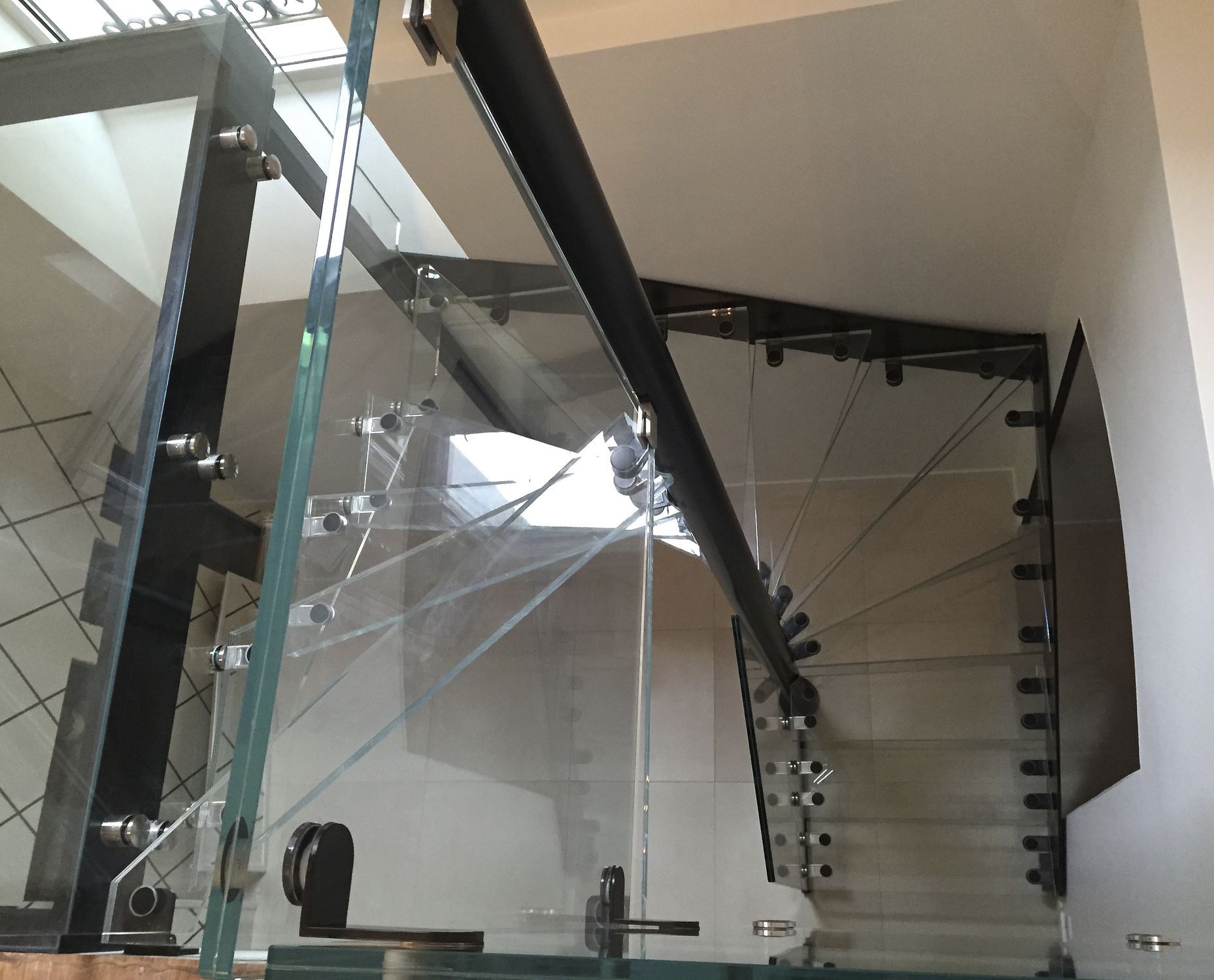 Scala Elicoidale PIVOT Trescalini A Chiocciola Quadrata Moderna Con Struttura In 