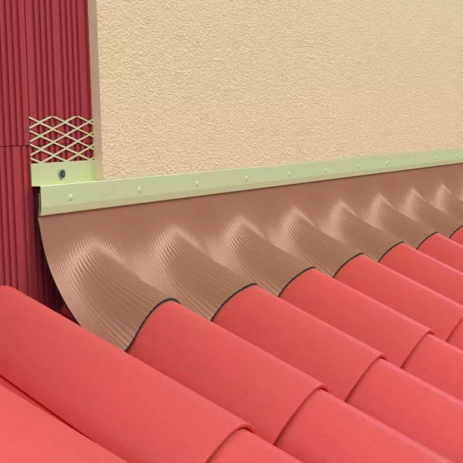 Scossalina da tetto - TERREAL - reversibile / in zinco / in acciaio ...