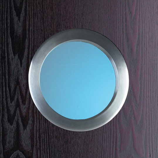 Oblò in alluminio - PH1 - Philip Watts Design - per porta