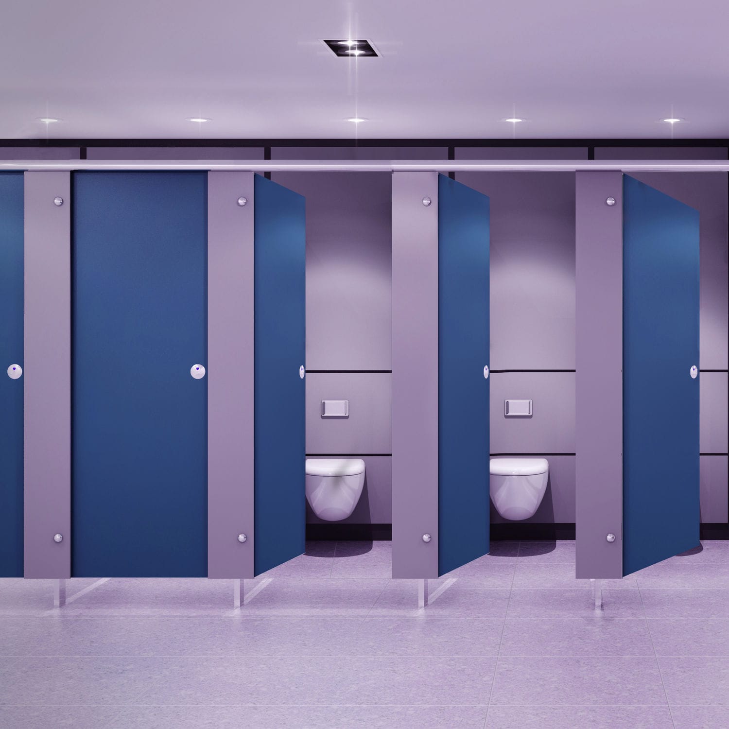Cabina WC in HPL - Apton Partitioning Limited