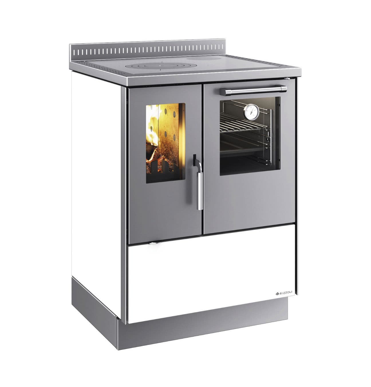 Blocco cottura a legna - ZVI 60 - RIZZOLI - 1 forno / 1 fuocho ...