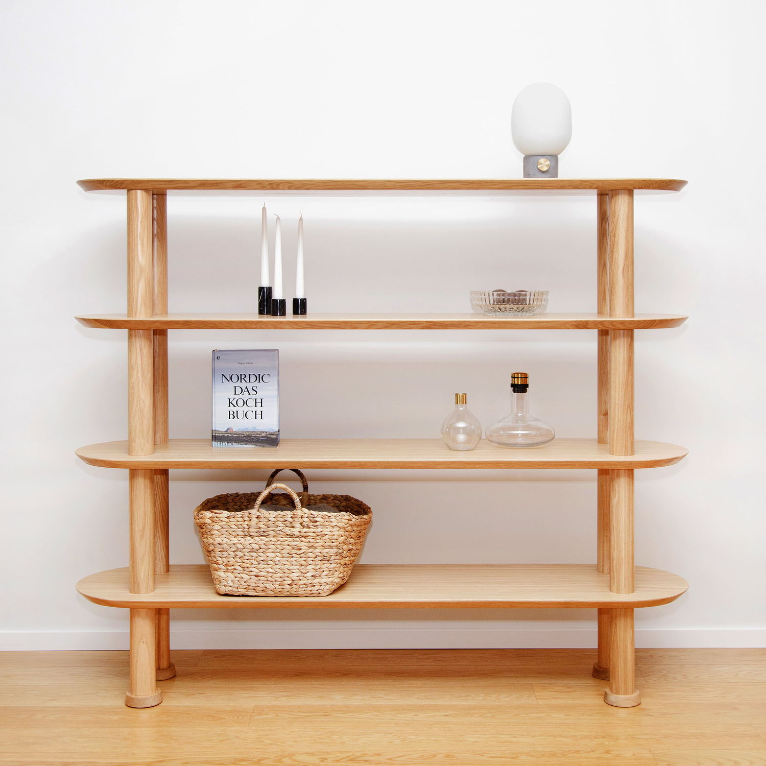 Scaffale design scandinavo - CRAFT BATON - Hans Hansen Furniture - in ...