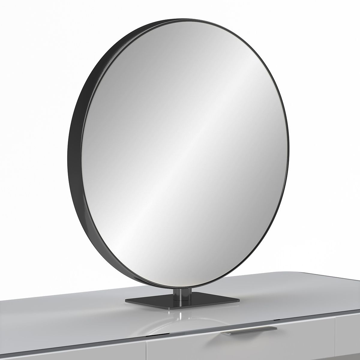 Specchio da appoggio - BELLATRIX BLACK - Gamma & Bross - per centro ...
