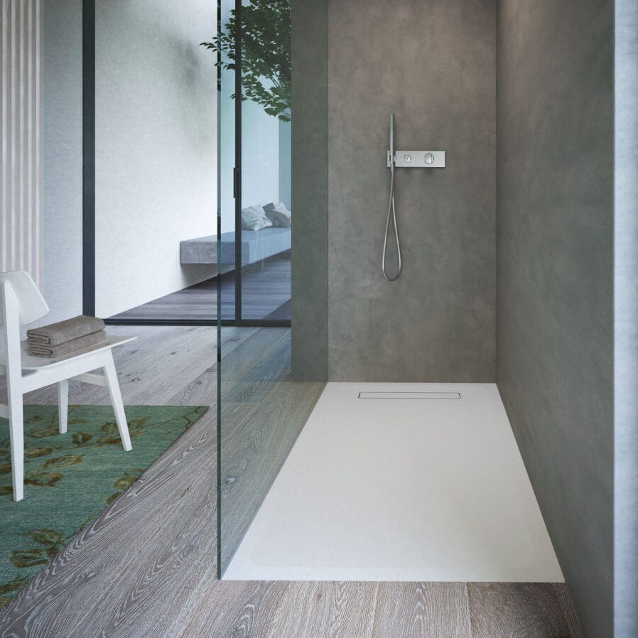 Piatto doccia rettangolare - STREET - IDEAGROUP - rialzato / da ...