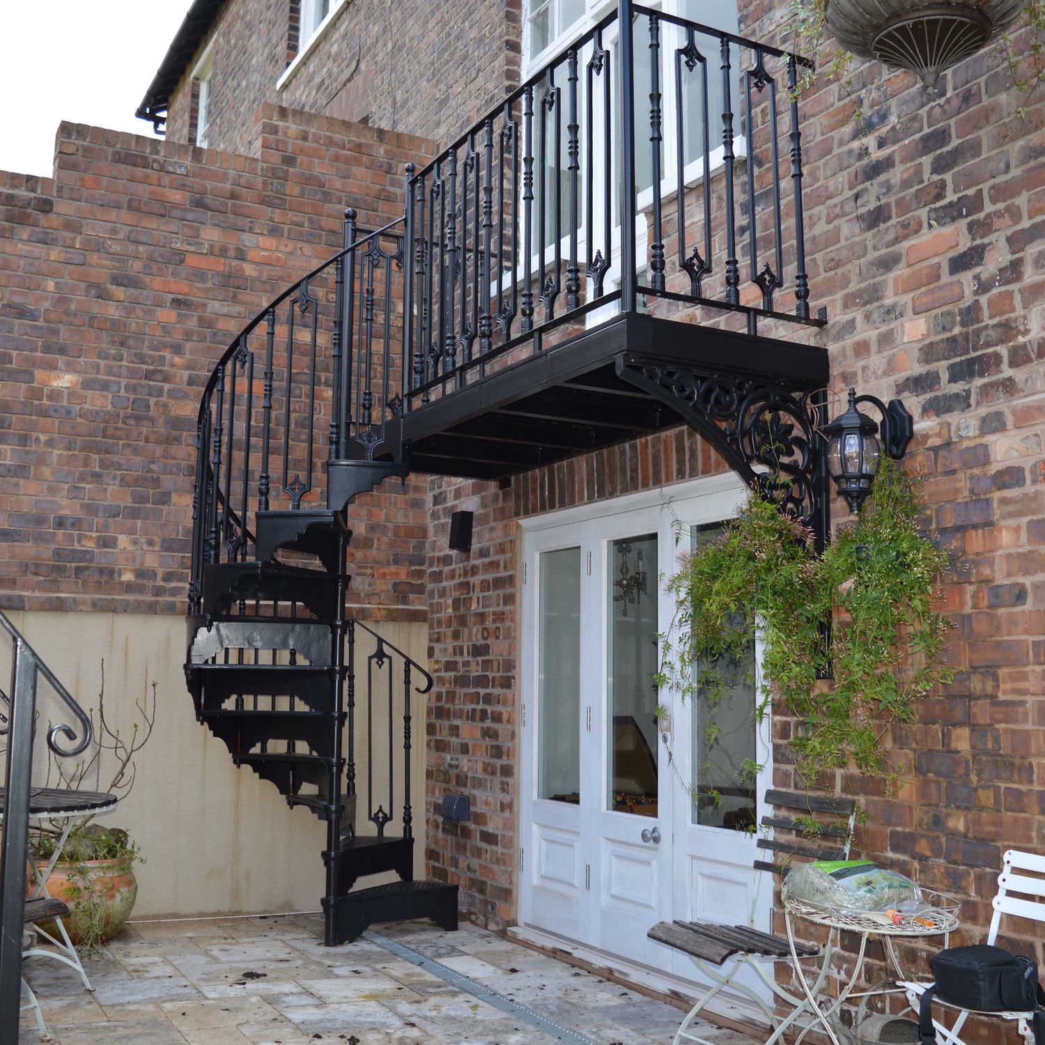 Scala a chiocciola - DIAMOND PATTERN - British Spirals & Castings - con ...