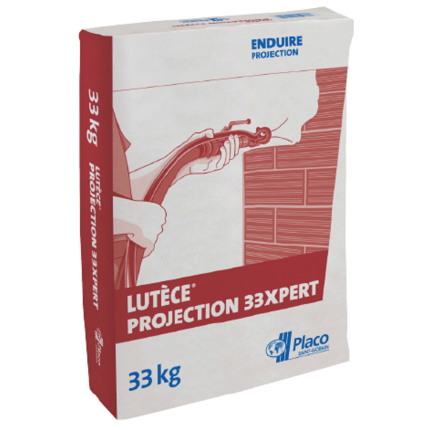 Intonaco in gesso - LUTECE® PROJETCTION 33XPERT 33kg - Placoplatre - di ...