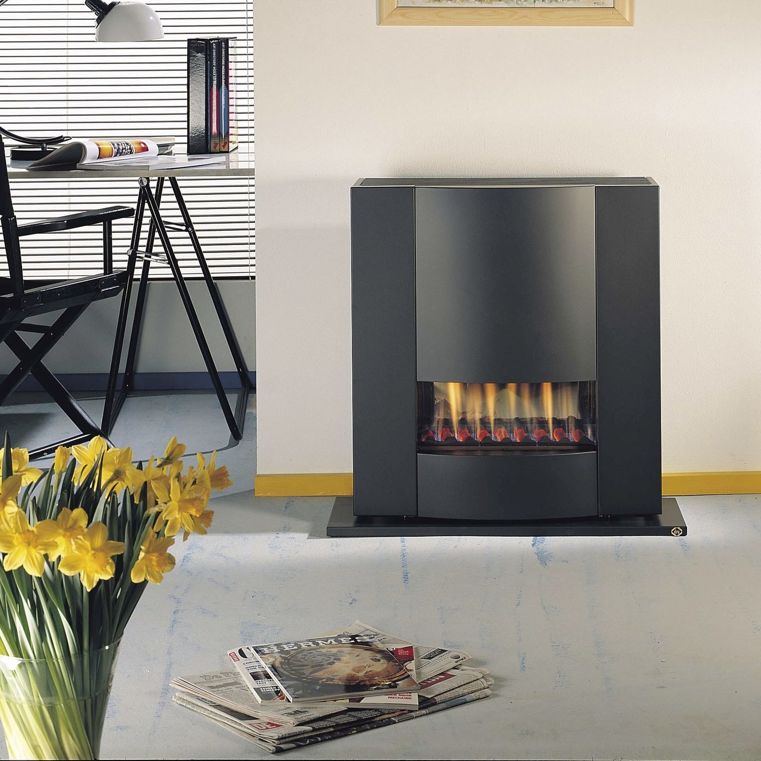 Stufa a gas - Opéra Deco - DRU - 0 - 5 kW / 5 kW...10 kW / a pavimento