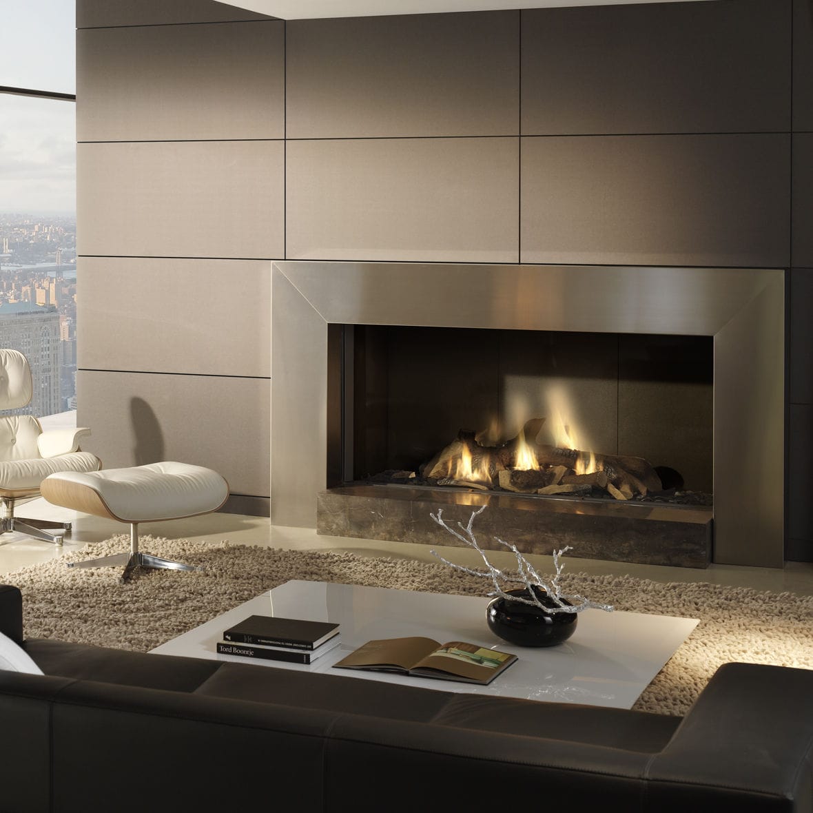 Focolare chiuso a gas - DRU - Cosmo Eco Wave - DRU - a 1 faccia / in ...