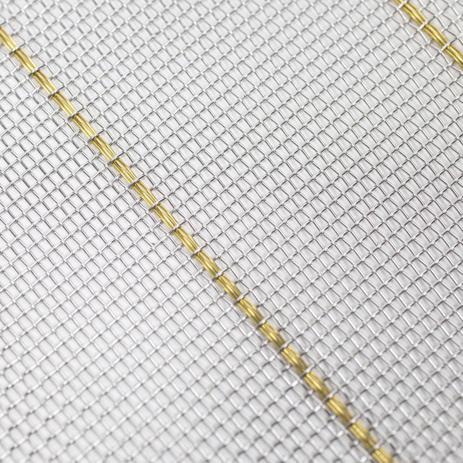 Maglia metallica in ottone - LINES - MeshArt Dorstener Drahtwerke - in ...