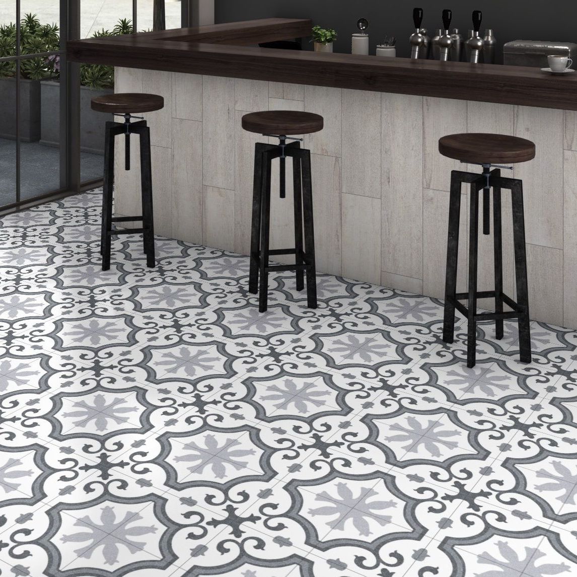 Piastrella in gres porcellanato - LACOUR - Codicer - da interno / da ...