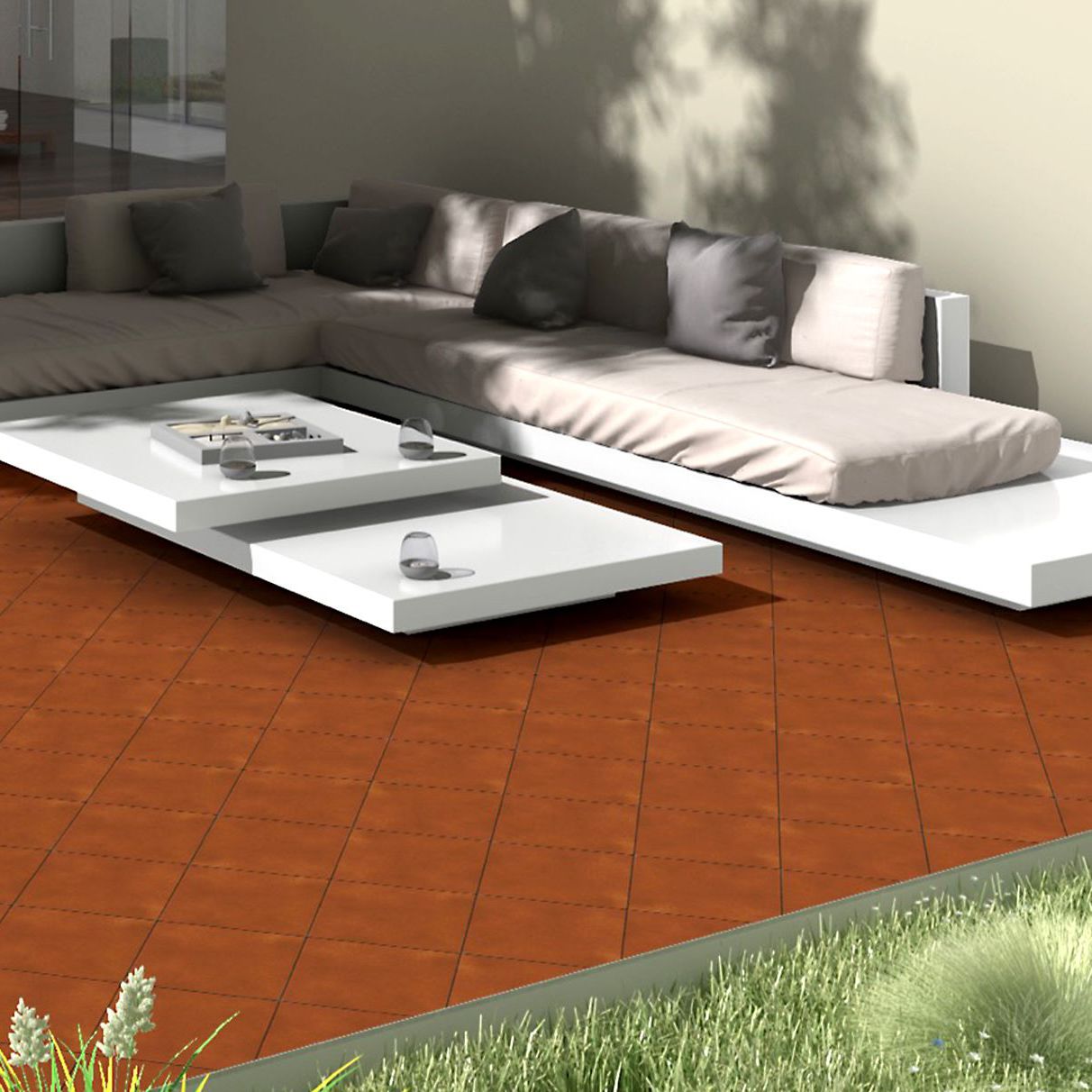 Piastrella da interno - JACA - Codicer - da pavimento / in gres ...