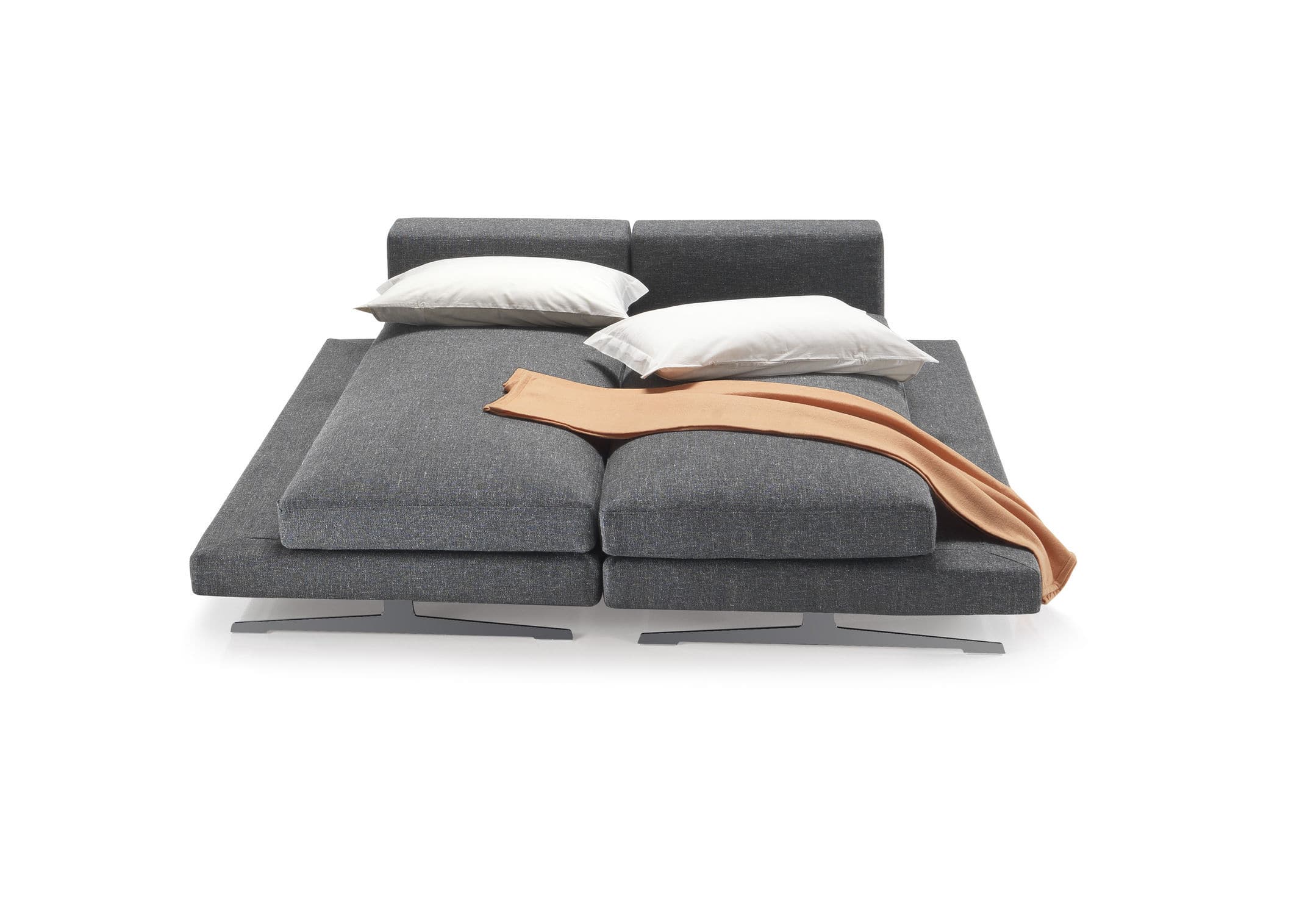 Divano letto / modulare / moderno / in tessuto - REGO by Renato De ...