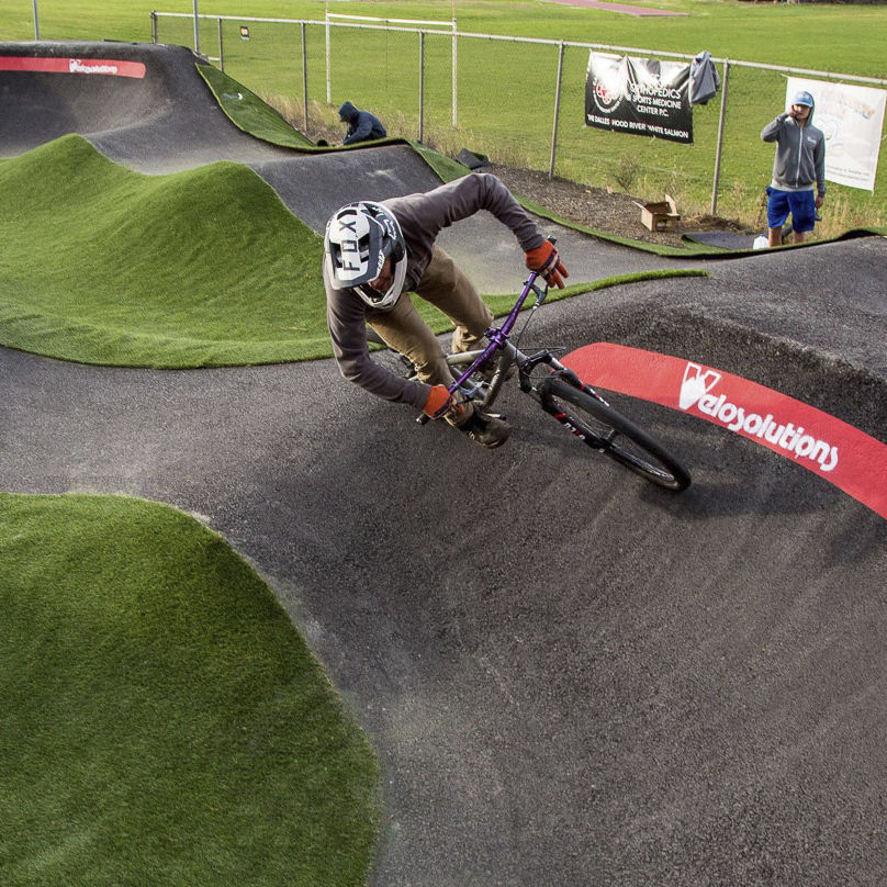 Pump track per bikeparks - HOOD RIVER, OR - World Skate Parks - in bitume