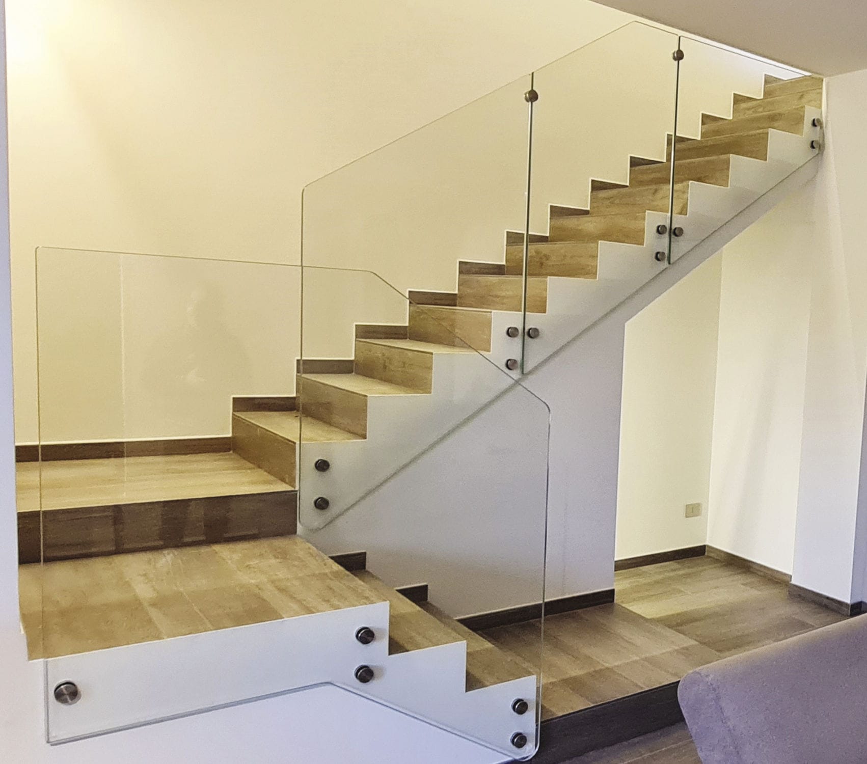 Balaustra in vetro - Infinity - CAST DESIGN - a pannelli / da interno ...