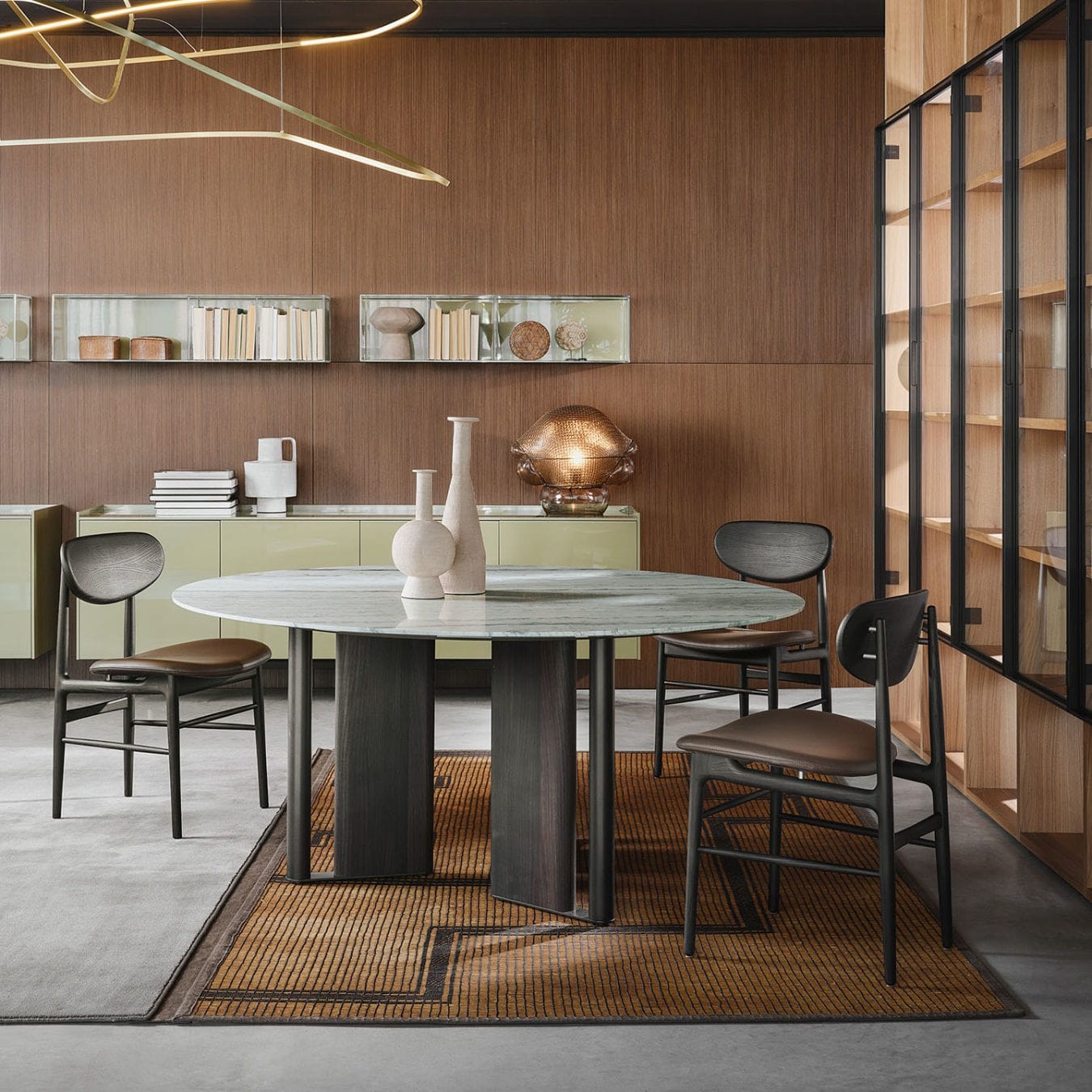 Tavolo contemporaneo - IN-BETWEEN - LEMA Home - in rovere / in gres ...