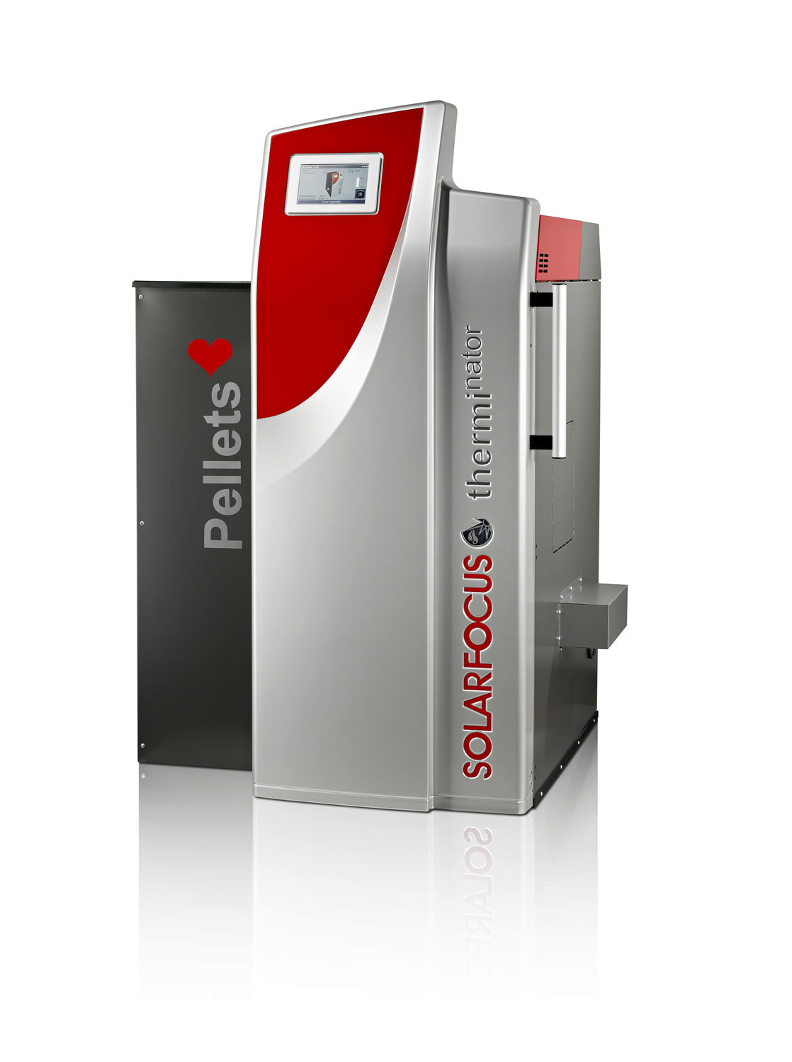 Caldaia a legna - THERMINATOR II TOUCH - SOLARFOCUS - ceppi / a pellet ...