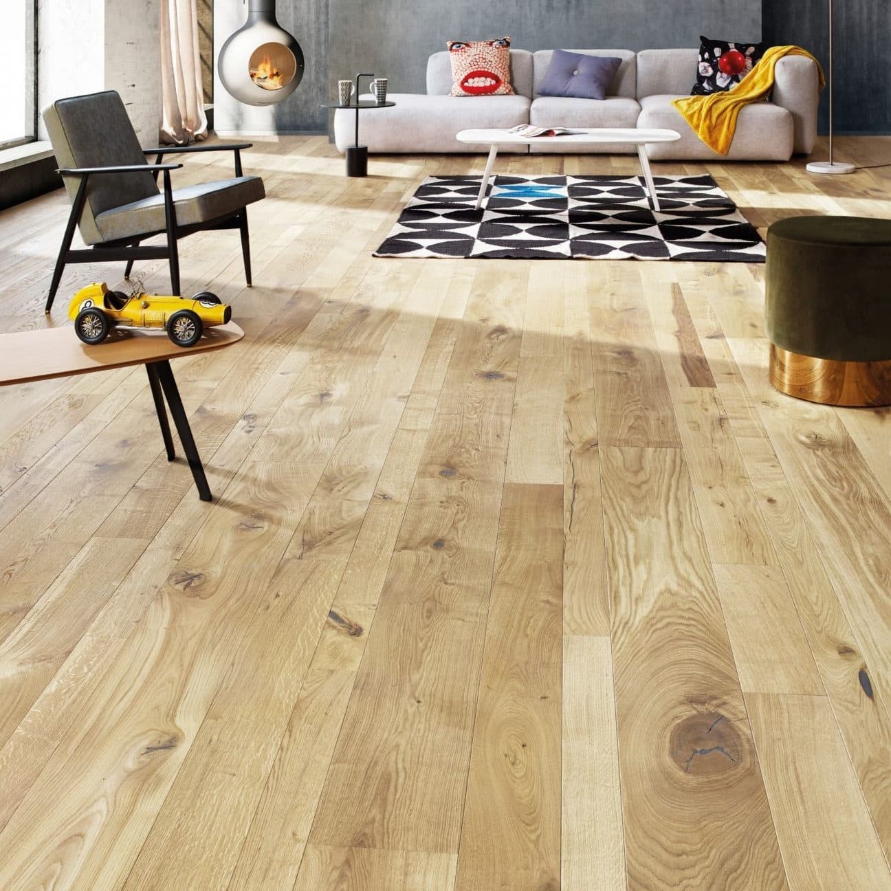 Parquet multistrato - MAS - DESIGN PARQUET - in rovere / ponte di barca ...