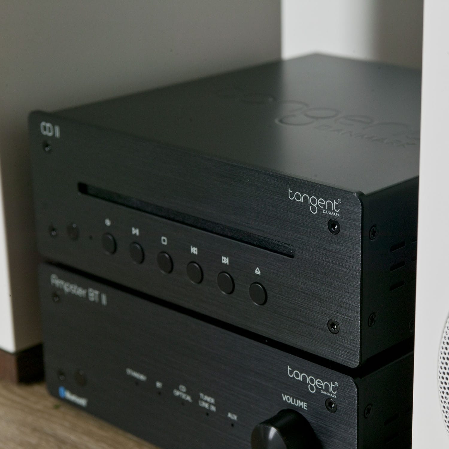Amplificatore audio - CD II - Tangent - connesso