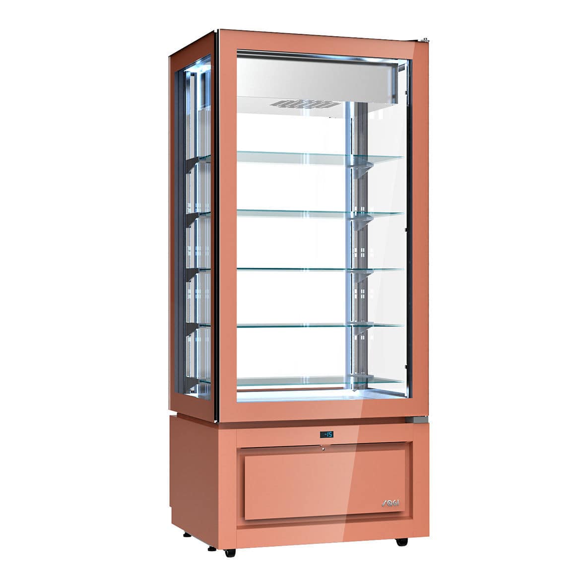 Vetrina refrigerata ad armadio - LUXOR NEW STYLE - KD8E - Sagi - per negozio / colorata / con ...