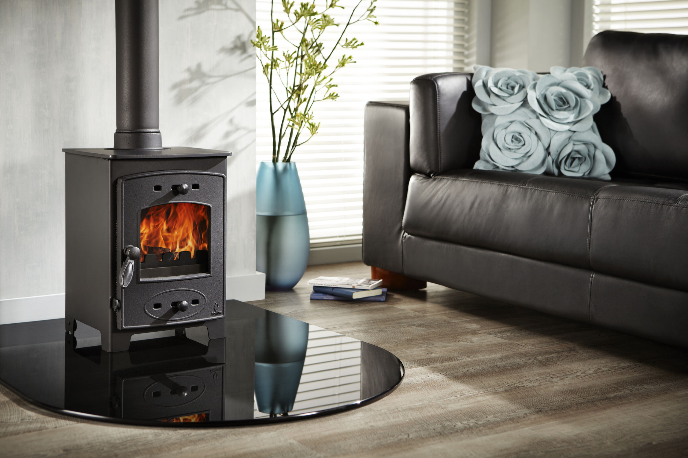 Stufa multicombustibile - ACORN VIEW 4 - Arada - Aarrow - tradizionale ...