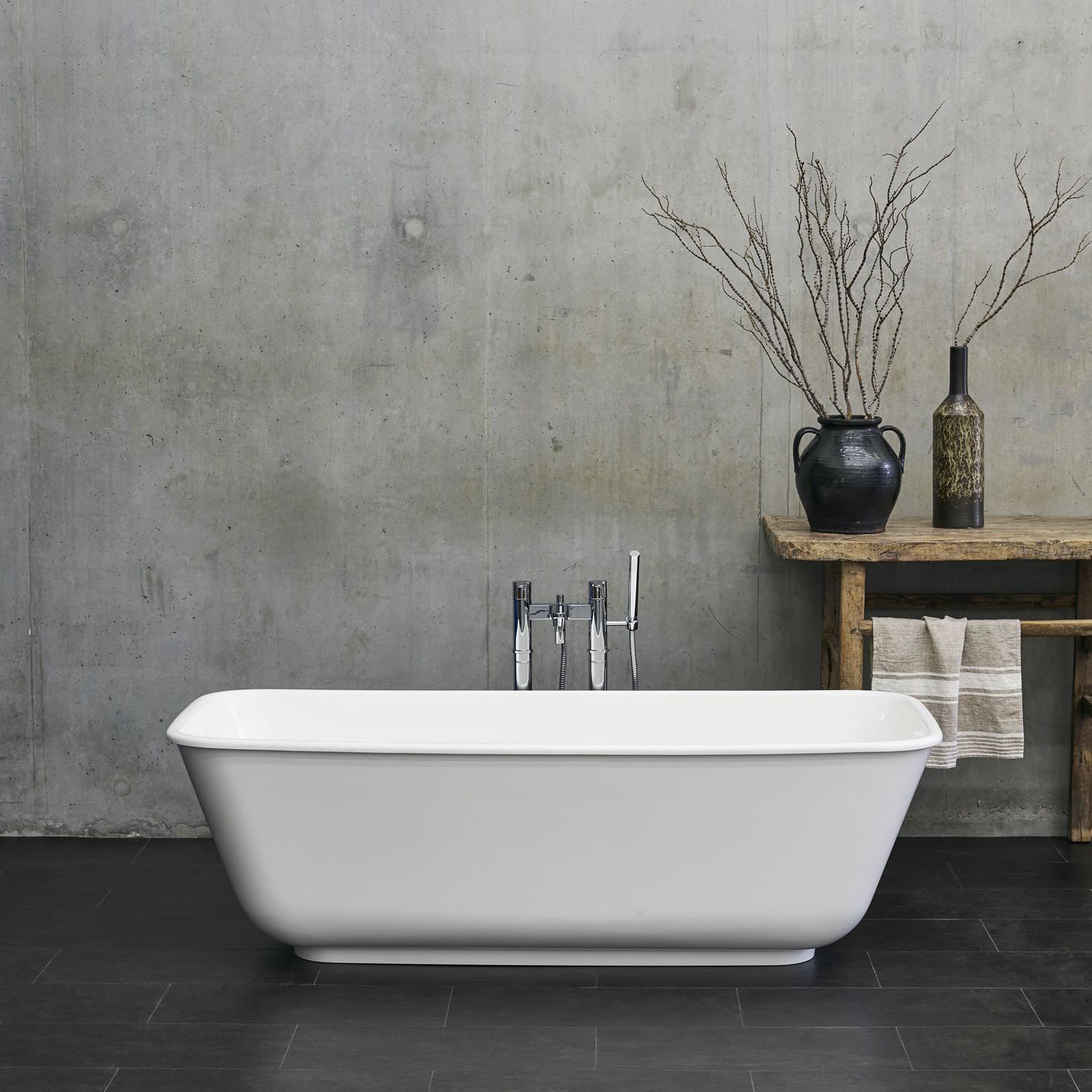 Vasca da bagno da appoggio - NUVOLA - Clearwater Baths - in composito ...