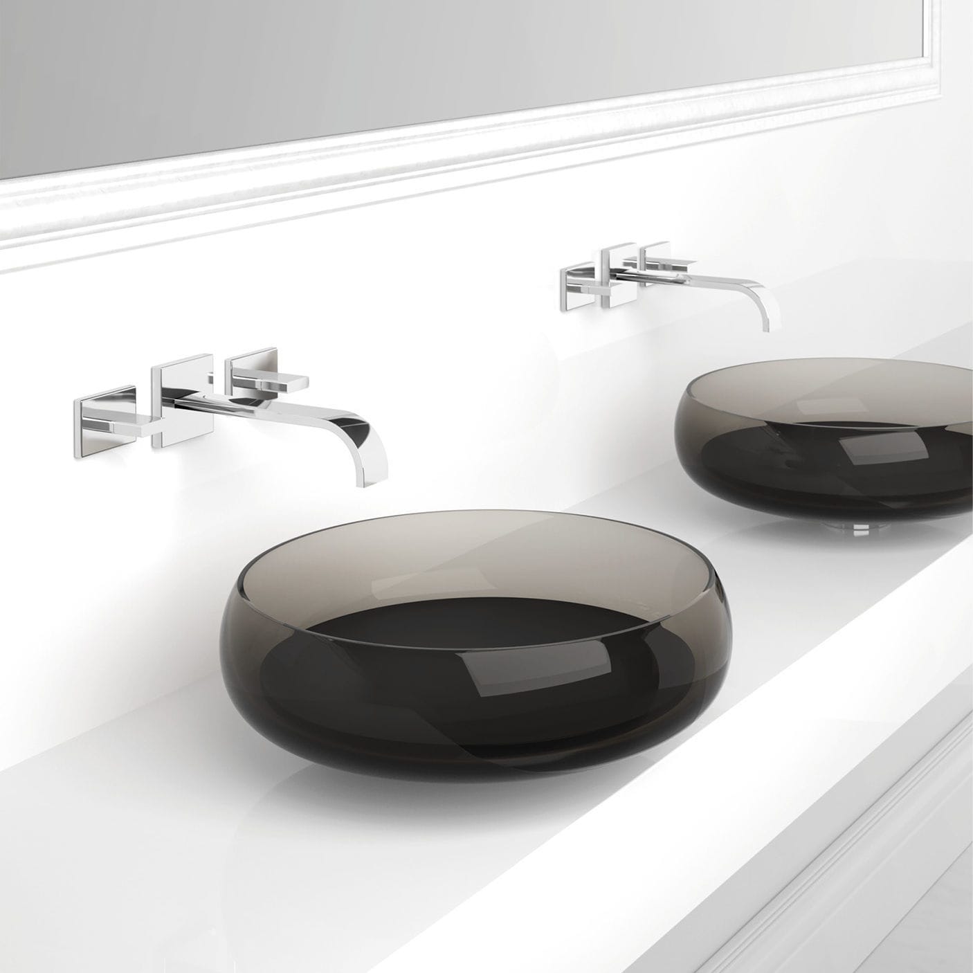 Lavabo da appoggio - Glo Ball Murano - GLASS DESIGN Srl - in vetro di ...