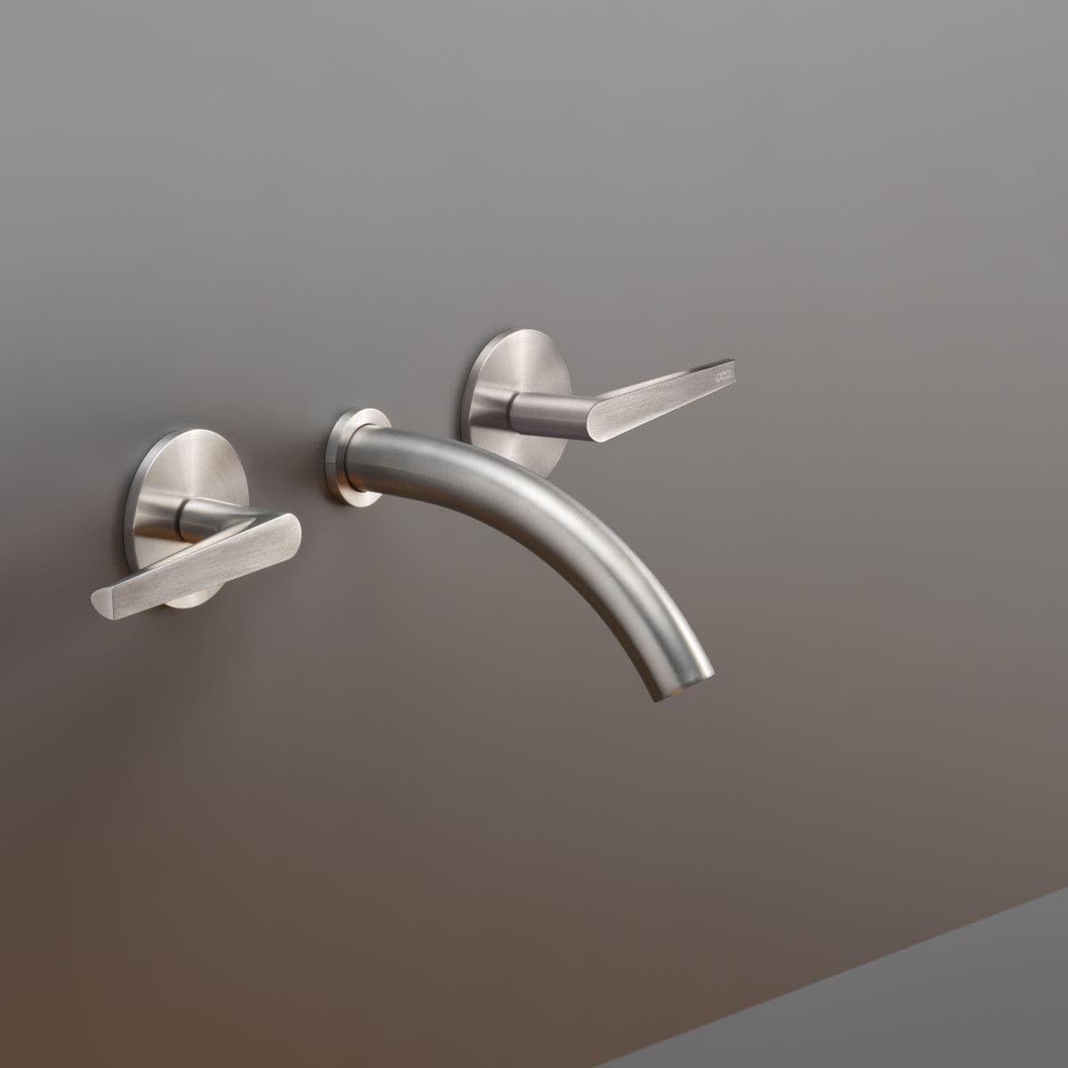 Miscelatore doppio comando per lavabo - FLG09 - CEADESIGN - da parete / da incasso / in acciaio ...