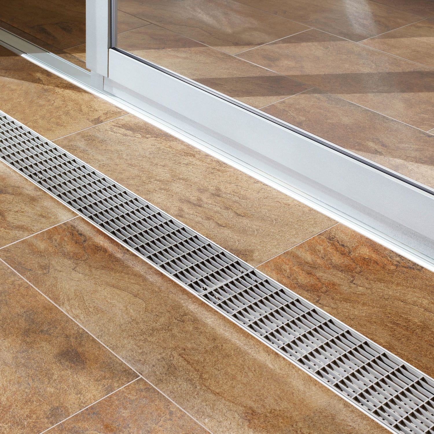 Canaletta in alluminio - PROCOLINE - PROLINE - con griglie / piatta ...