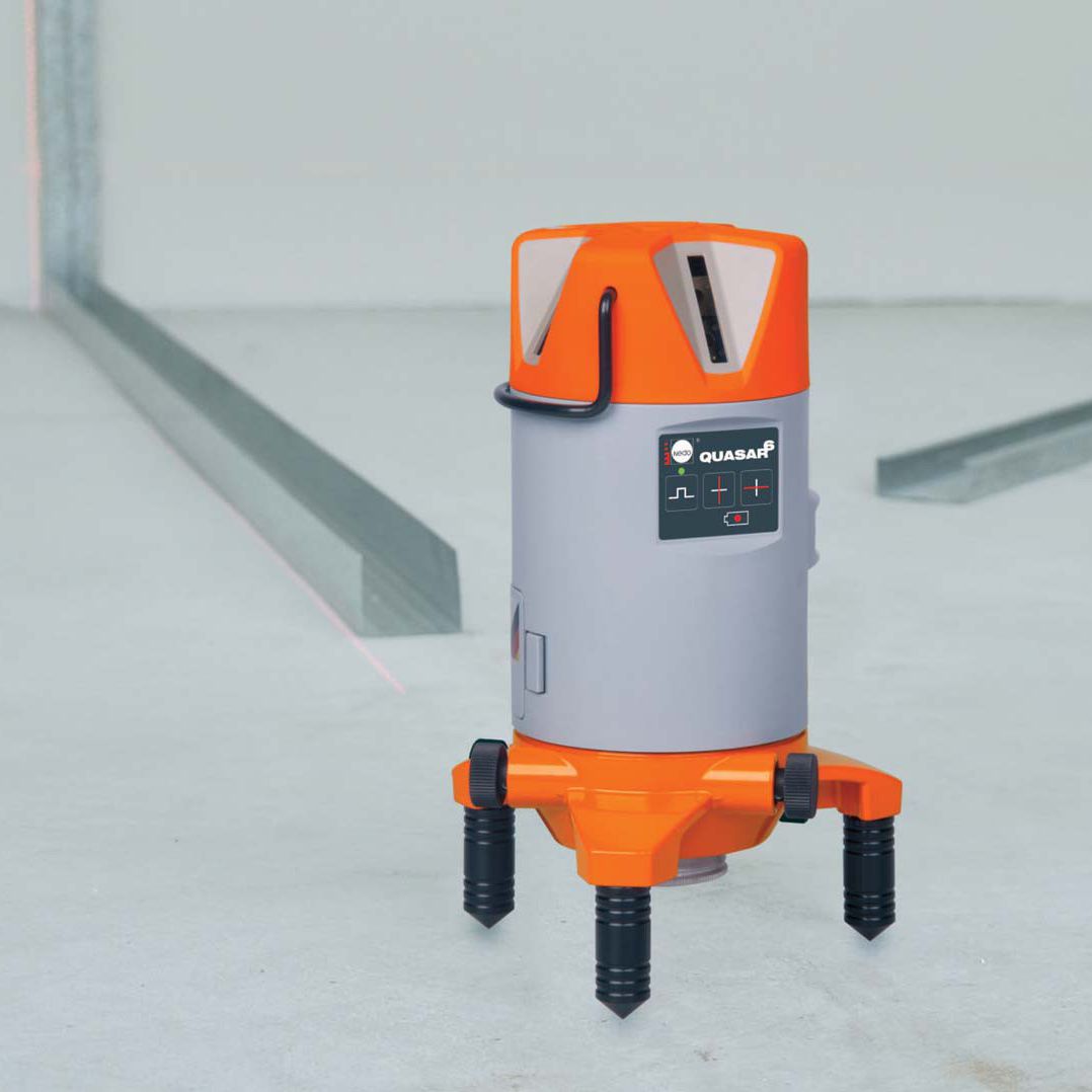 Livello laser - QUASAR 6 - NEDO - rinforzato / orizzontale / verticale