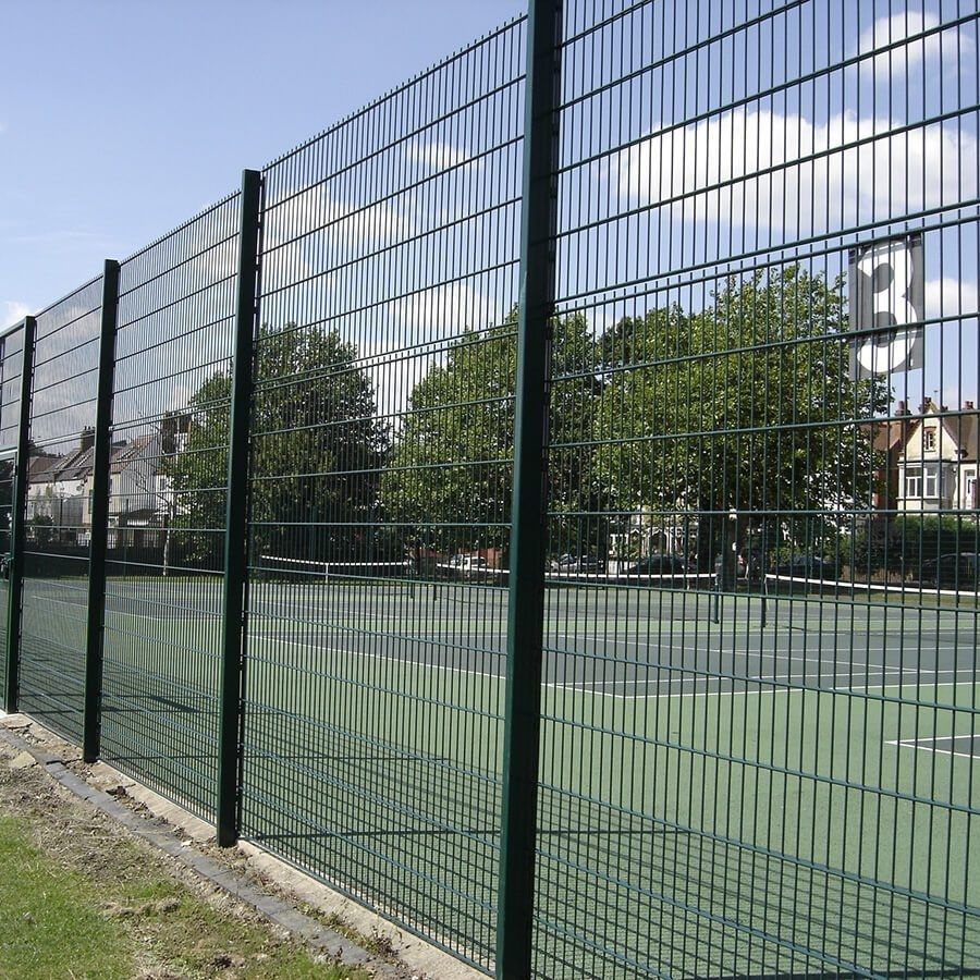 Recinzione in rete metallica - Advantage Tennis Court - ZAUN FENCING ...