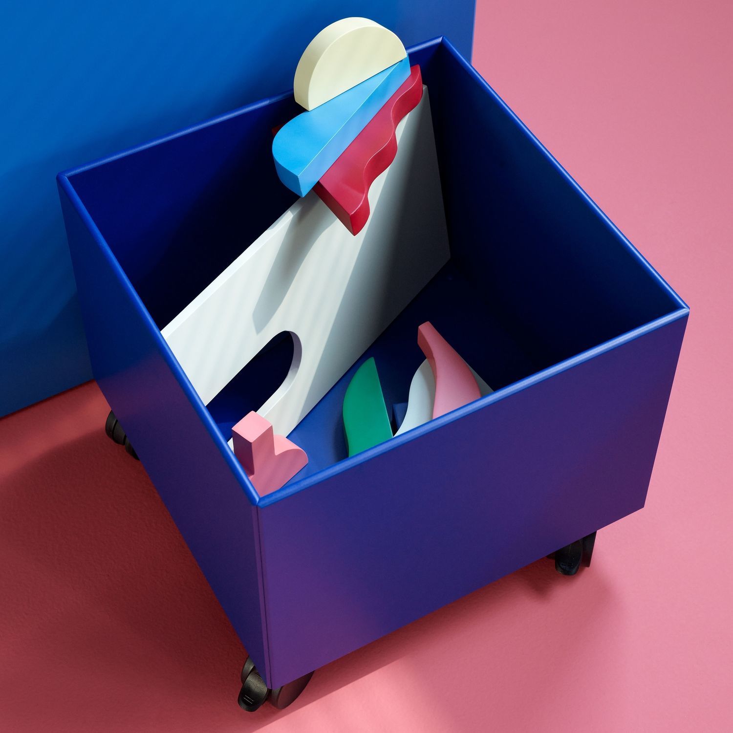 Contenitori portaoggetti in MDF laccato - MP1001 - Montana Furniture