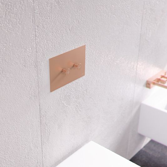 Placca di scarico doppia - TRUMPET - OLI - Sistemas Sanitários S.A ...