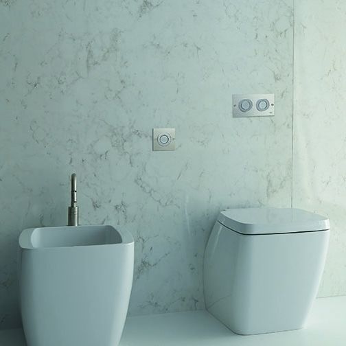 Placca di scarico doppia - MINI TREND - OLI - Sistemas Sanitários S.A ...