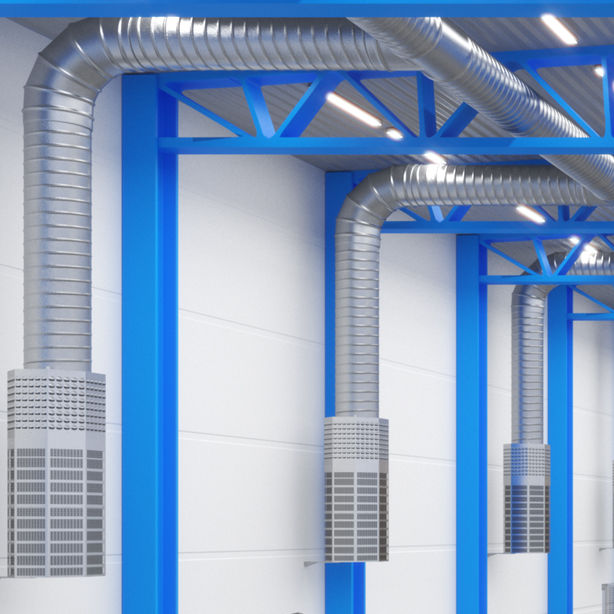 Diffusore a dislocamento d'aria da incasso - BOC - SWEGON - da appoggio ...