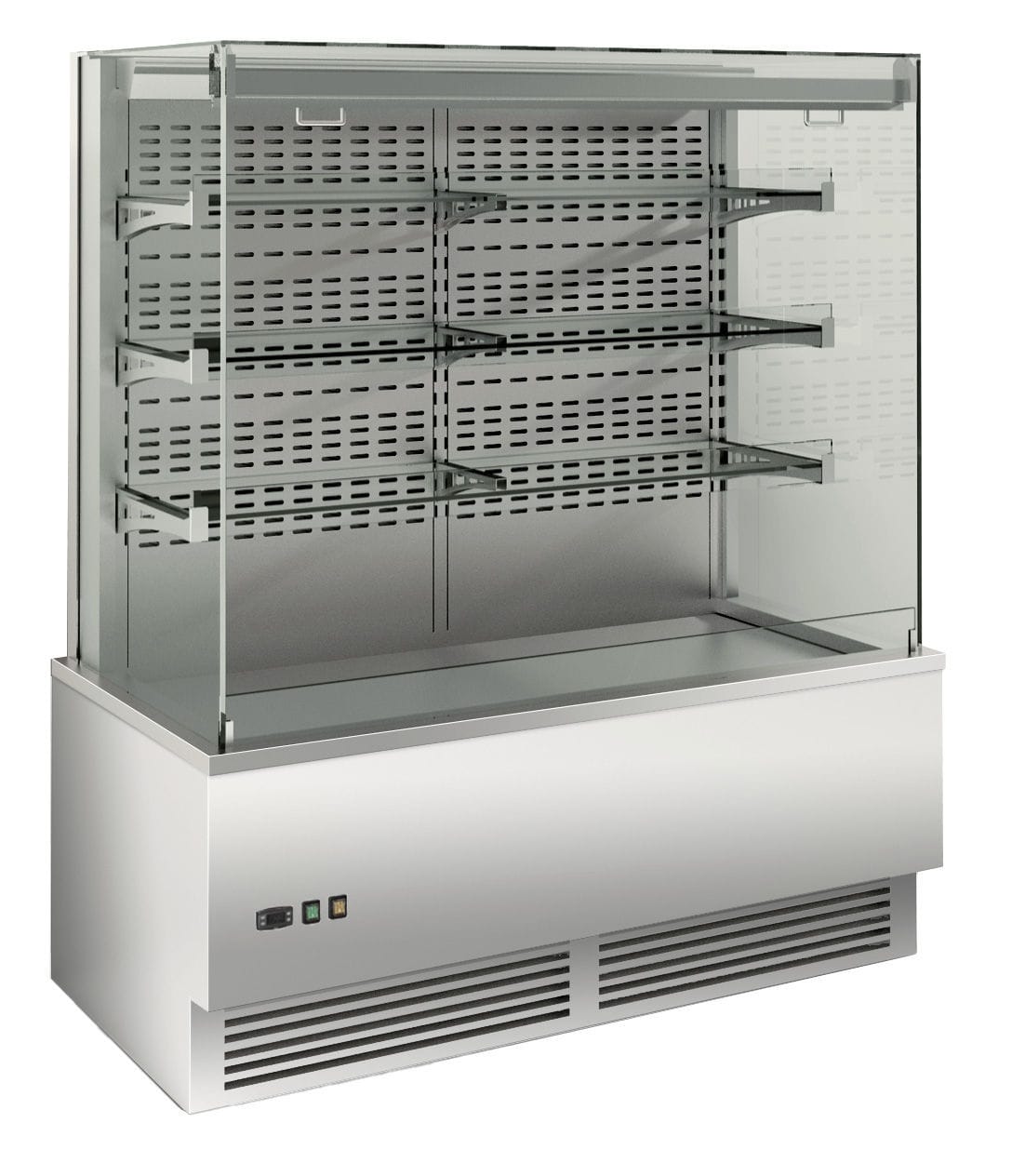 Vetrina refrigerata con scaffali - Wall Display Case - EMAINOX SRL ...