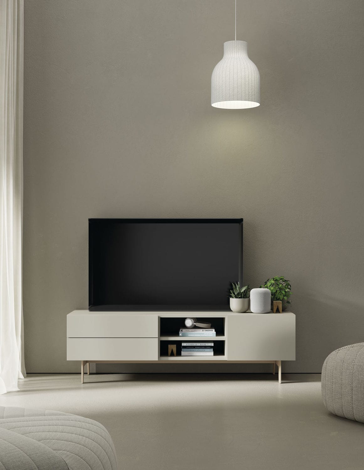 Mobile porta TV contemporaneo - COMPACT SALON 1 - VIVE - MUEBLES VERGE ...
