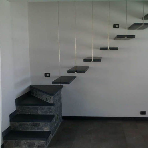 Gradino in ardesia - BLACK SLATE - MAP Slate Srl