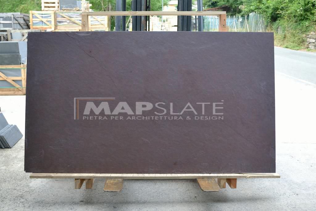 Lastra in pietra in ardesia - PURPLE SLATE SLABS - MAP Slate Srl - a ...