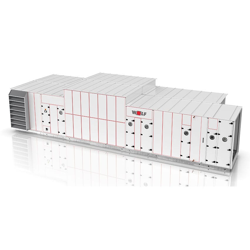 Unità di trattamento dell'aria contract - KG FLEX SERIES - WOLF - industriale / compatta