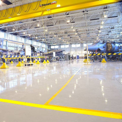 Pavimento in resina epossidica liquida - FLOWSHIELD SL - Tremco CPG ...