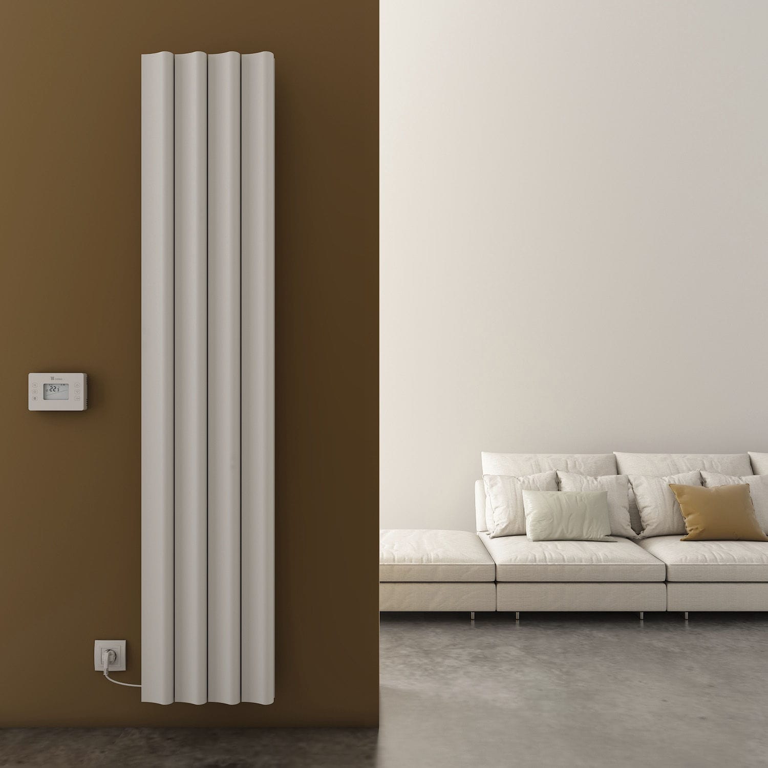 Radiatore elettrico - Boreas S - Carisa Designer Radiators - 1501 w ...
